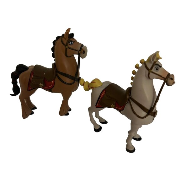 Disney | Toys | Disney Tangled Rapunzel Horse Figures Cake Toppers ...